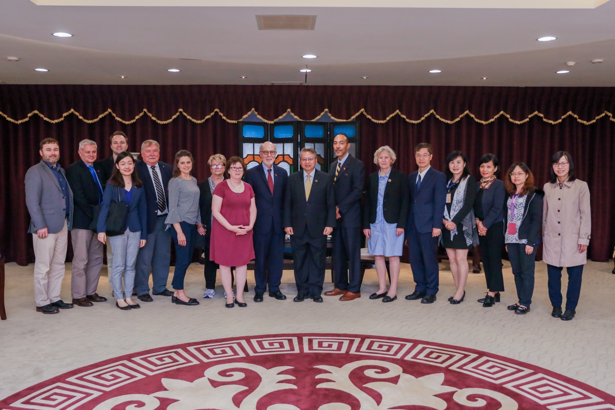 中臺灣區域治理平台-平台新聞-美國新英格蘭地區訪問團拜會 令狐副市長盼強化雙方交流